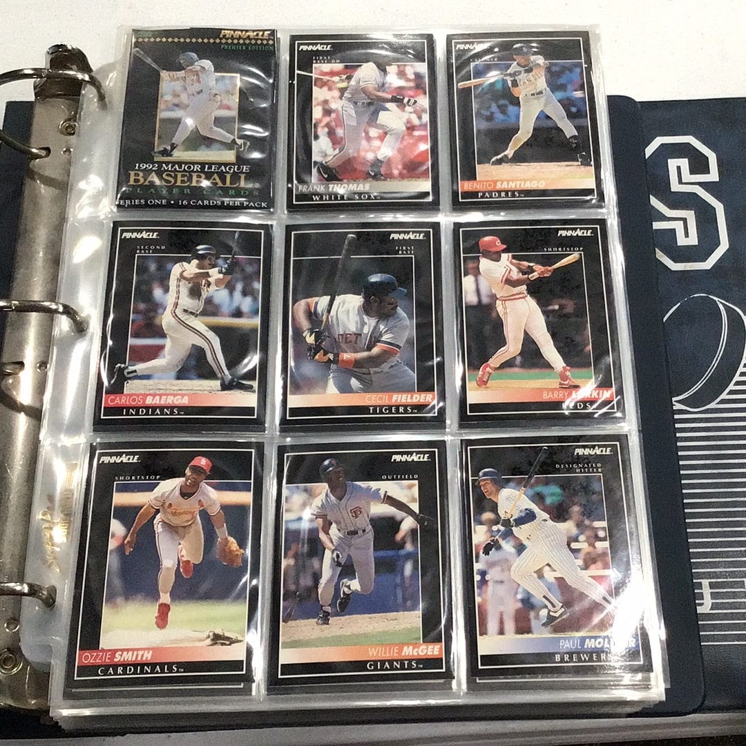 1992 Pinnacle Baseball Complete Set 1-620 – Overtime Sports