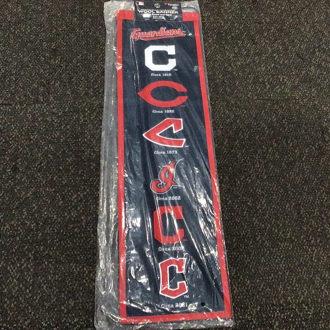 Heritage Banner - Baseball - Cleveland Guardians – Overtime Sports