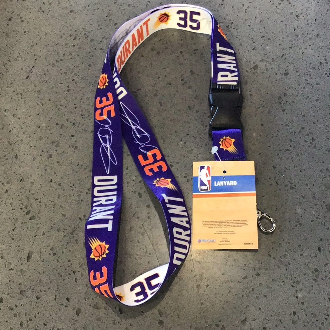 Player Lanyard - Basketball - Kevin Durant - Phoenix Suns – Overtime Sports