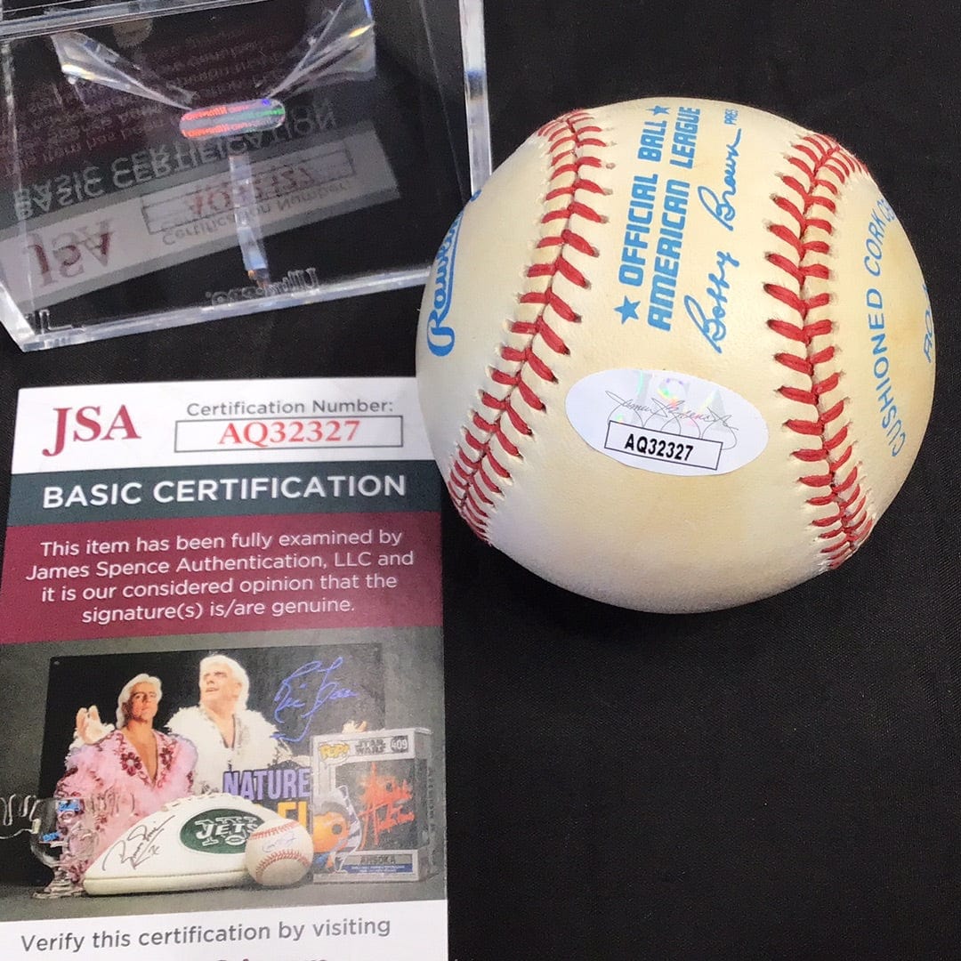 Cal Ripken Jr. Autographed Baseball JSA AQ32327 – Overtime Sports