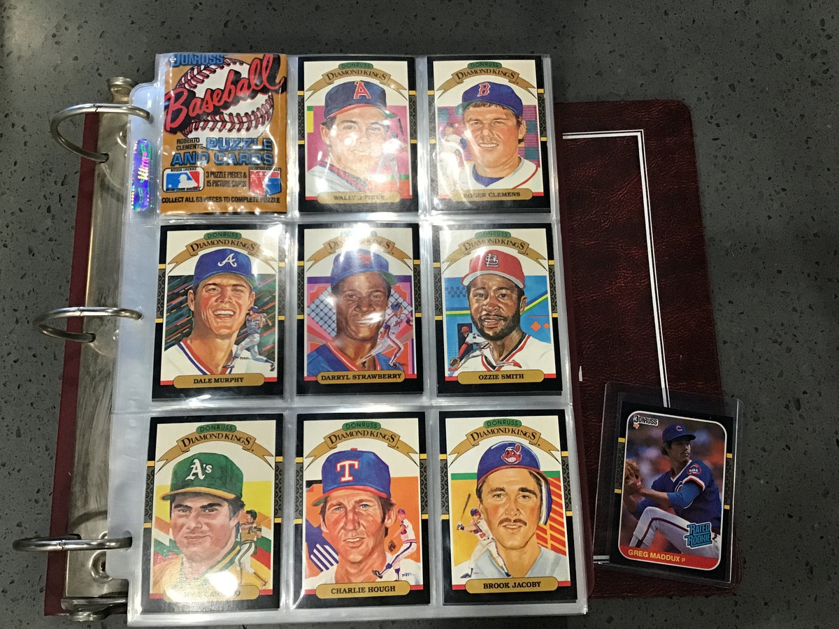 1987 Donruss and The Rookies Baseball Complete Sets 1-660 and 1-56 ...