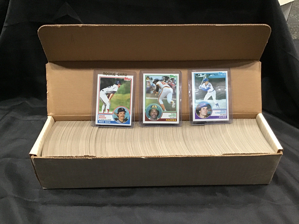 1983 Topps Baseball Complete Set 1-792 – Overtime Sports