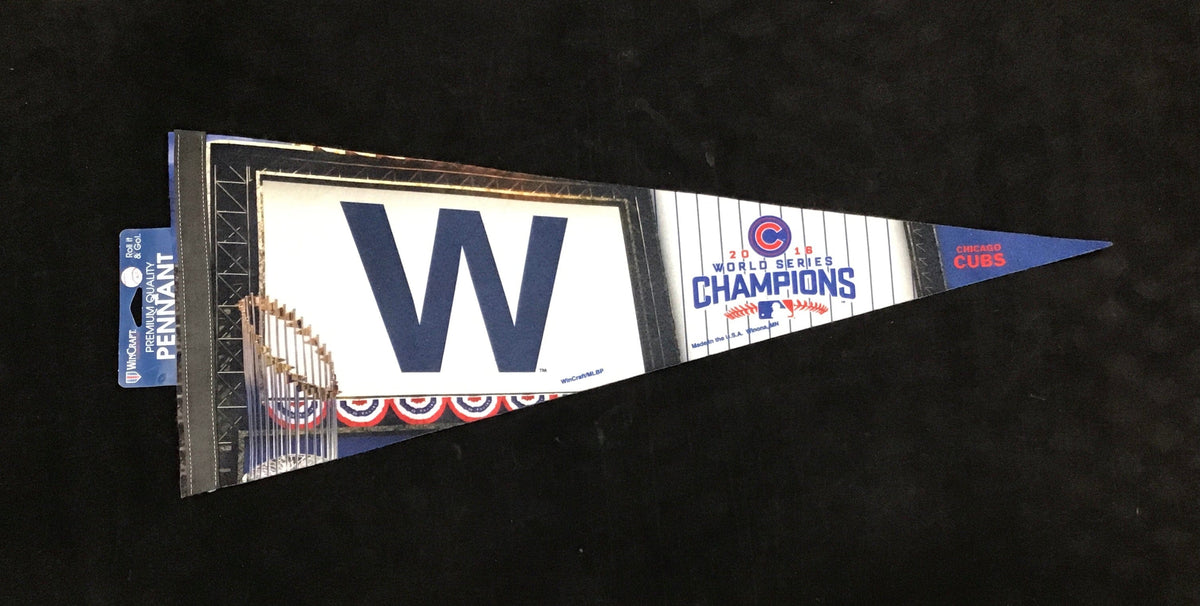 Chicago Cubs 2016 World Series Champions Pennant – Overtime Sports