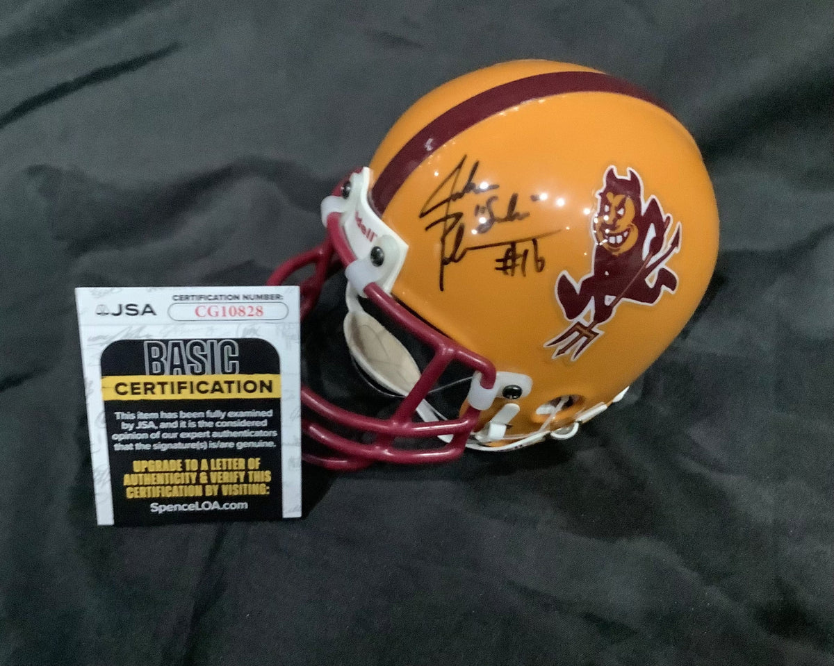 Jake Plummer Autographed Mini Football Helmet – Overtime Sports