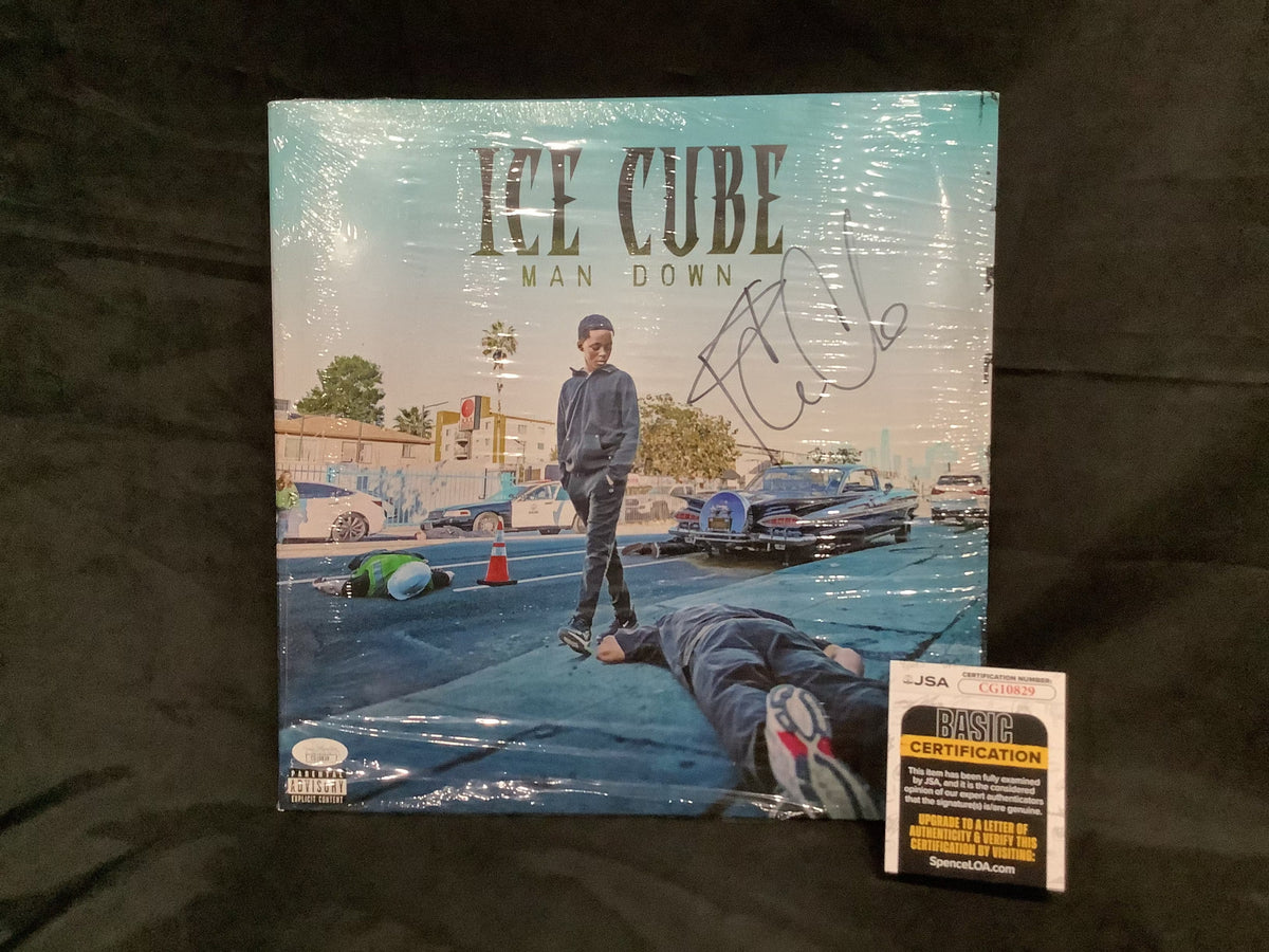 Ice Cube Autographed Record – Overtime Sports