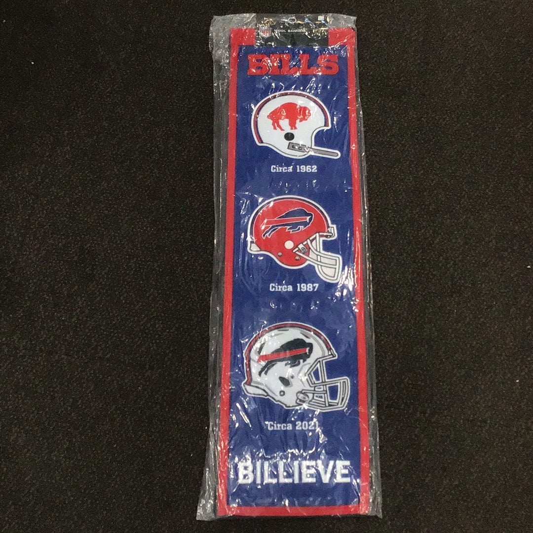 Heritage Banner - Football - Buffalo Bills – Overtime Sports