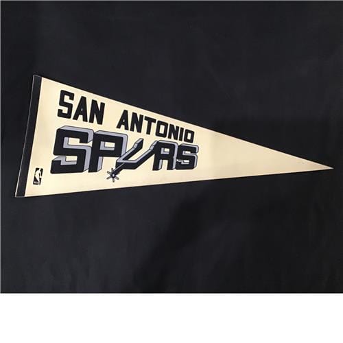 Team Pennant - Basketball - San Antonio Spurs Vintage – Overtime Sports