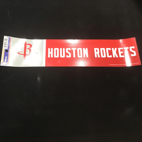Bumper Sticker - Basketball - Houston Rockets – Overtime Sports