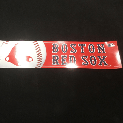 Bumper Sticker - Baseball - Boston Red Sox – Overtime Sports