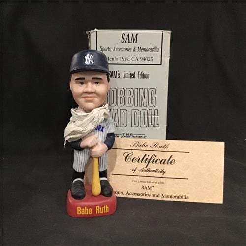 Babe Ruth - Bobblehead - Red Base Home Uniform – Overtime Sports